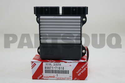 8987171010 Genuine Toyota DRIVER, INJECTOR 89871-71010 | eBay