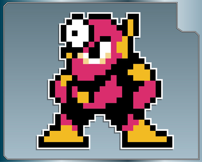 Megaman Running Sprites By