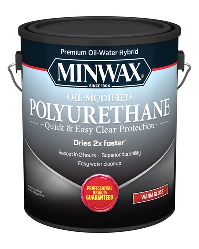 Minwax Water Based Oil-Modified Polyurethane, Gloss, Clear, 1 Gallon | eBay