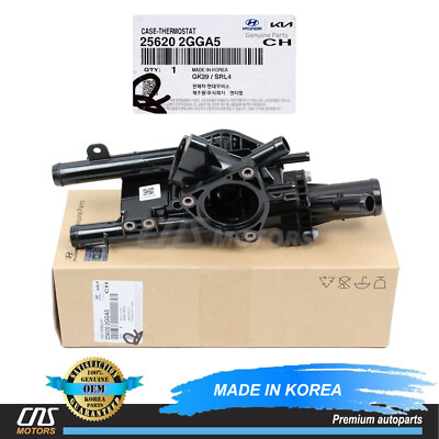 ⭐GENUINE⭐ Thermostat Housing for 2015-20 Santa Fe Sonata Optima 2.4L ...