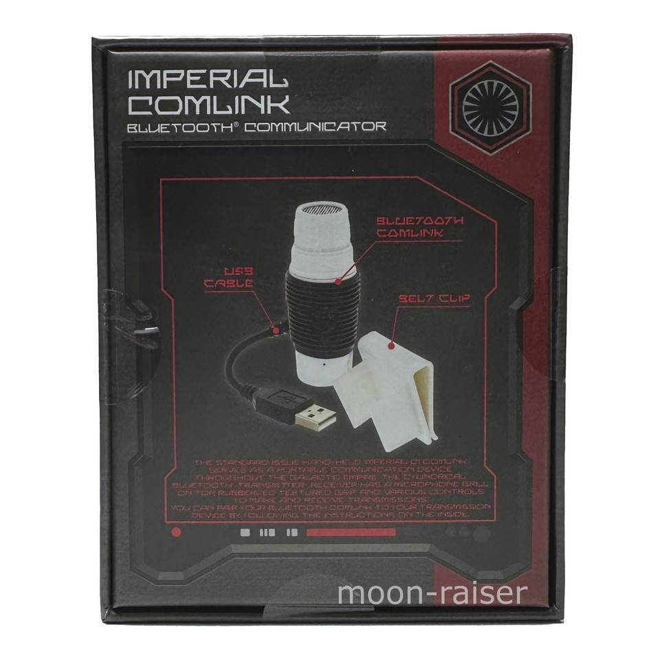 Disney Parks Star Wars Galaxy's Edge Imperial Comlink Bluetooth ...