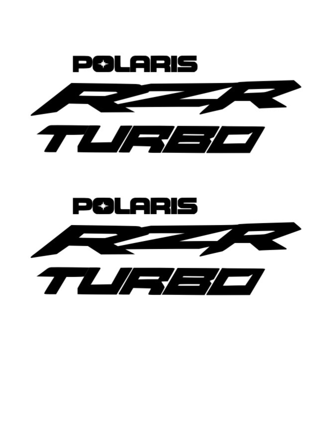 Turbo Stickers Decals