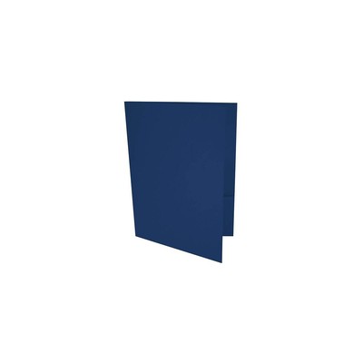 LUX 9 x 12 Presentation Folders Standard Two Pocket Navy Blue 50/Pack ...
