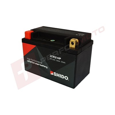Shido LTX12 High Perf Lithium Ion Battery fits Gilera ST 125 Runner ...