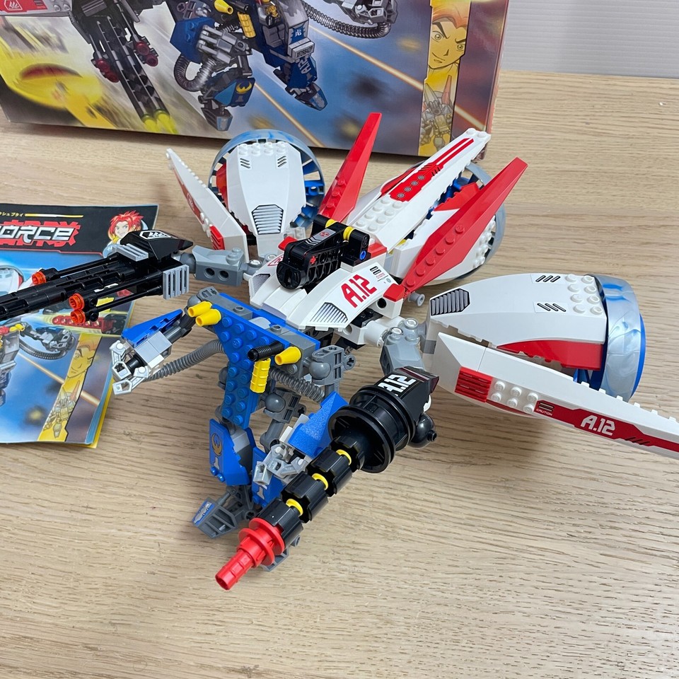 Lego Exo-Force 8106 Golden City Aero Booster w/ box & booklets - 98% ...