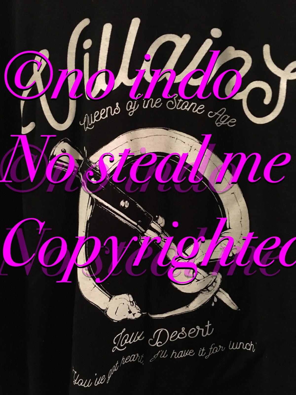 Queens Of The Stone Age Tour t-shirt 2018 QOTSA Kyuss FOO FIGHT ...