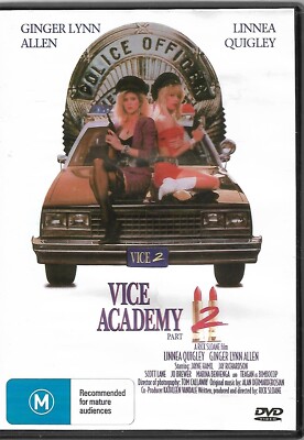 Vice Academy 2 (1990) DVD Ginger Lynn Linnea Quigley | eBay
