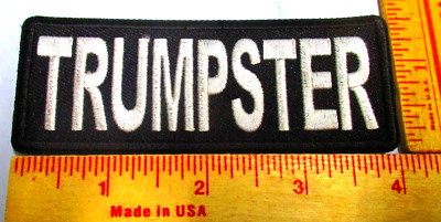 Trump 2024 patch presidential candidate political collectible biker ...