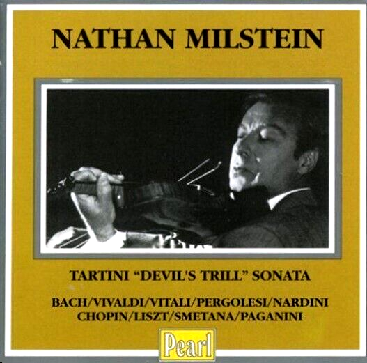 Pearl 9401 ed1 Nathan Milstein Violin recital Tartini Devil's Trill. NO ...