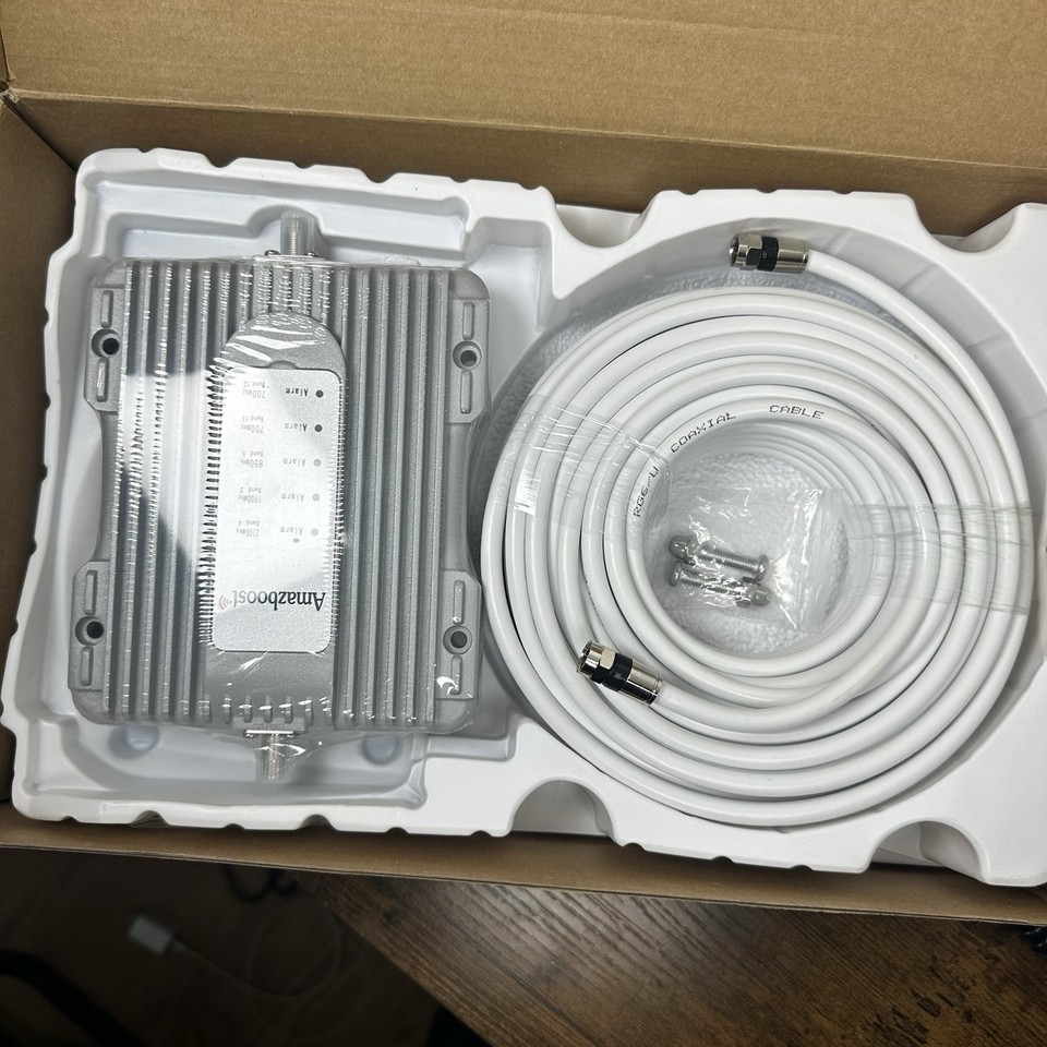 Amazboost Cell Phone Booster for Home, Cell Phone Signal Booster Kit ...