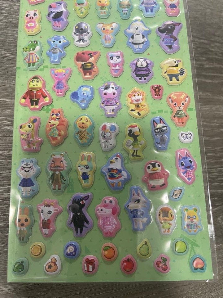Animal Crossing Pocket Sticker World | eBay