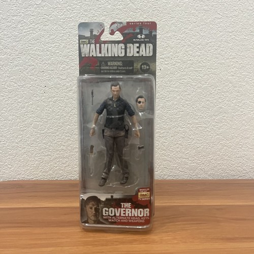 AMC The Walking Dead Lot of 4 Action Figures Carl, The Governor, Rick ...