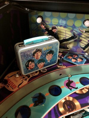 New The Beatles Pinball Machine Vintage Lunch Box Mod | eBay