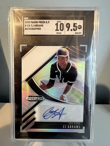 2020 Panini Prizm Draft Picks - Autographs C.J. Abrams #A-CA (AU, RC ...