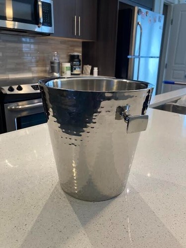 Torre and Tagus Hammered Ice bucket wine, beer Ships free Cooler ...