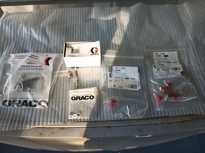 Graco Parts Lot Spray Gun Repair Kit, Tips, O-rings and more | eBay