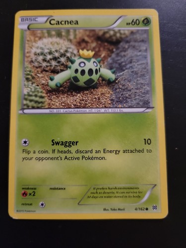 Pokemon TCG Card 2015 Breakthrough - Cacnea 4/162 | eBay
