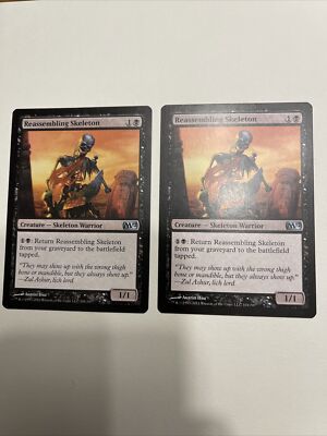 X2 Magic the Gathering MTG Reassembling Skeleton Magic 2011 NM | eBay