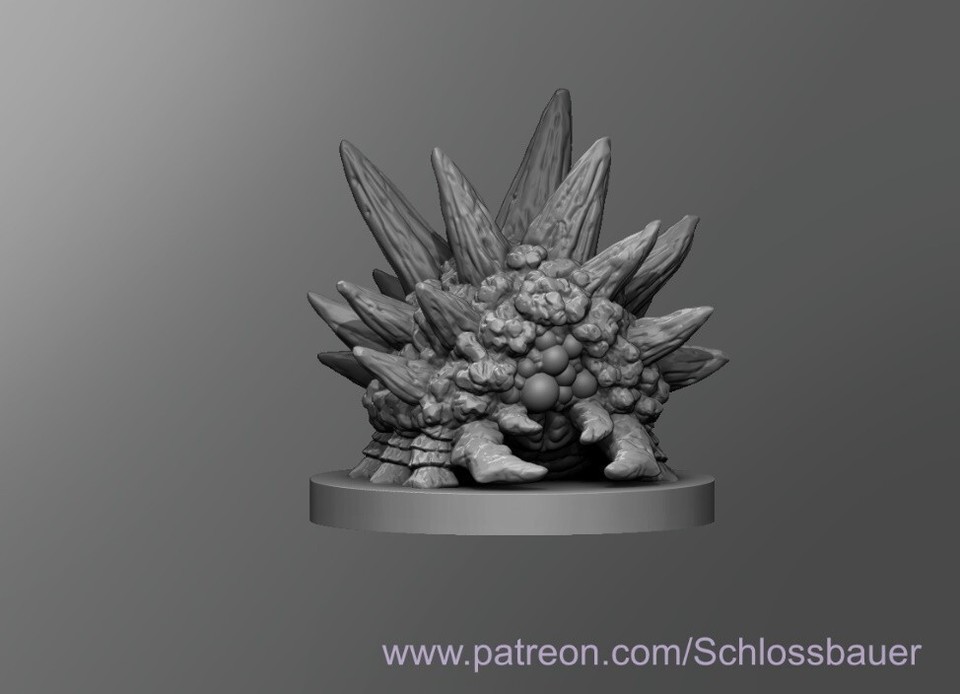 Zoomer Monster Manual 28mm Scale DND D&D Metroid Tabletop Miniature SB ...