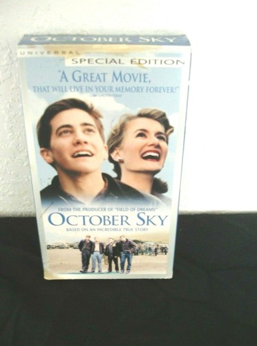 October Sky (VHS, 2000) Jake Gyllenhaal, Laura Dern | eBay