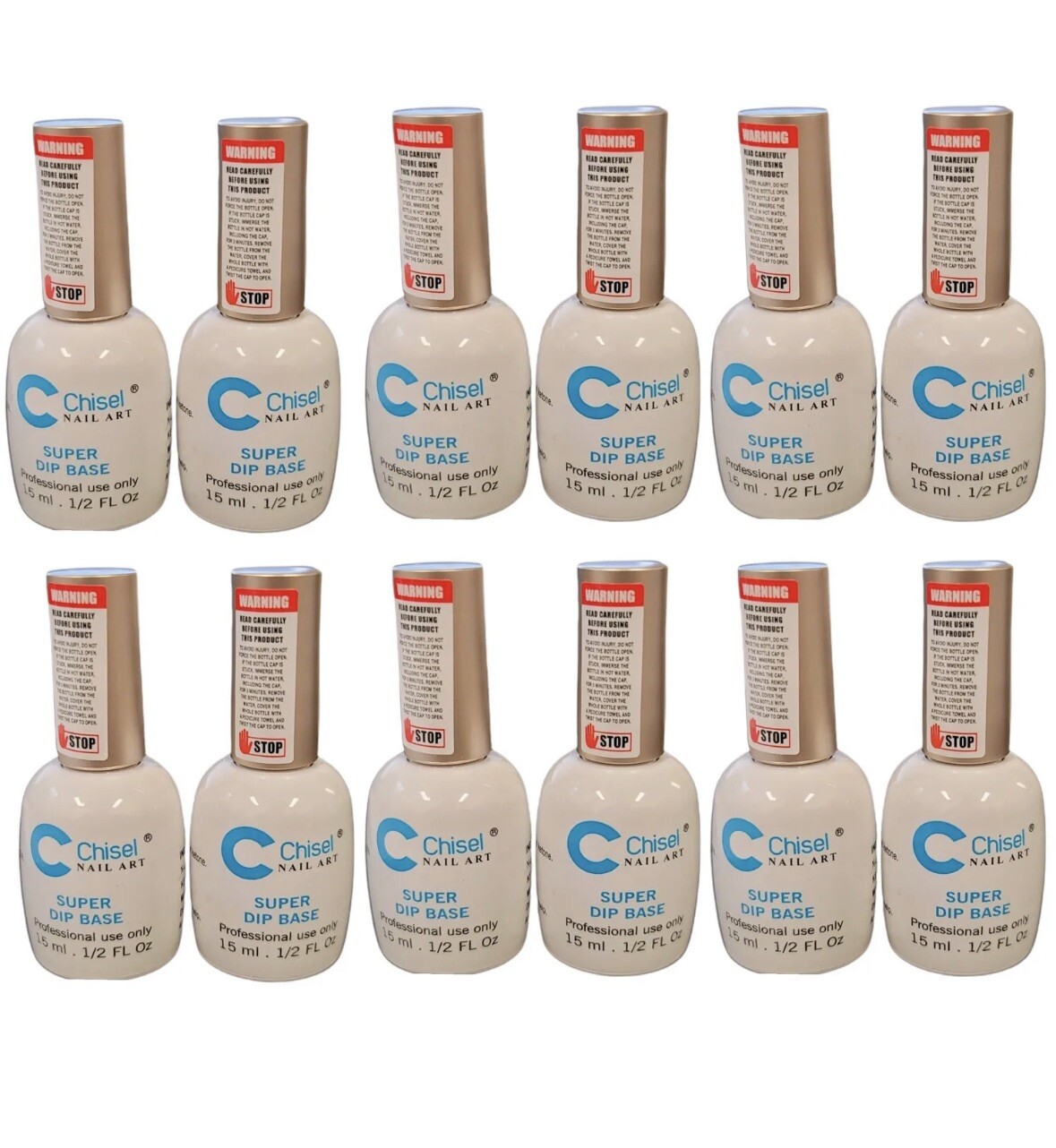 Chisel Dip Essential Liquid - Step #2 SUPER DIP BASE 0.5 Oz (Pack of 12 ...