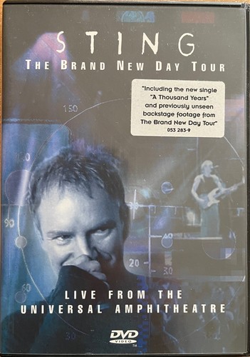 STING THE BRAND NEW DAY TOUR LIVE DVD TRES BON ETAT | eBay