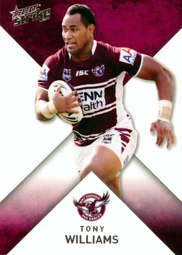 2011 MANLY SEA EAGLES NRL Premiers Card TONY WILLIAMS | eBay Australia