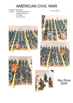 28mm American Civil War ACW Metal Miniatures | eBay