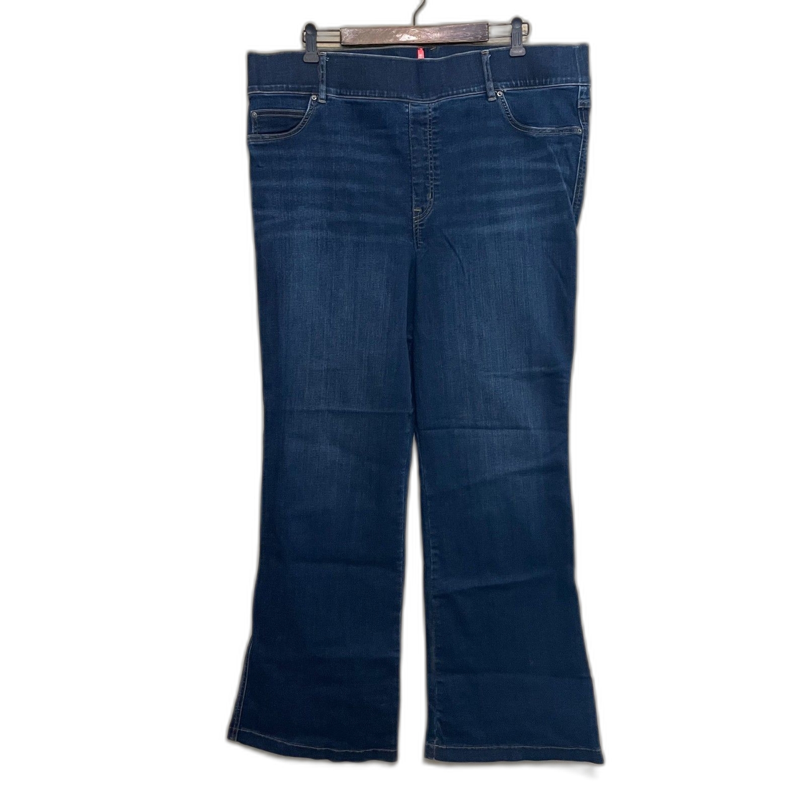 Spanx High Rise Pull On Flare Jeans Size 3XT Tall Mid… - Gem