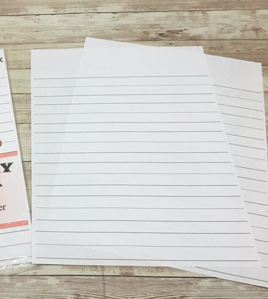 Elementary Notebook - Handwriting Practice Paper For Children - 30 ...