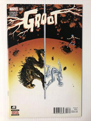 Groot #3 Silver Surfer 2015 Marvel Comics 9.2 NM | eBay Australia