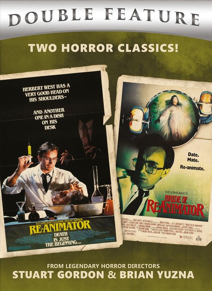Re-Animator/Bride of Re-Animator (DVD, 1985) for sale online | eBay