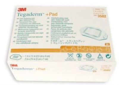 3M™ Tegaderm (3582) Surgical Film Dressing with Non-Adherent Pad 5 x ...