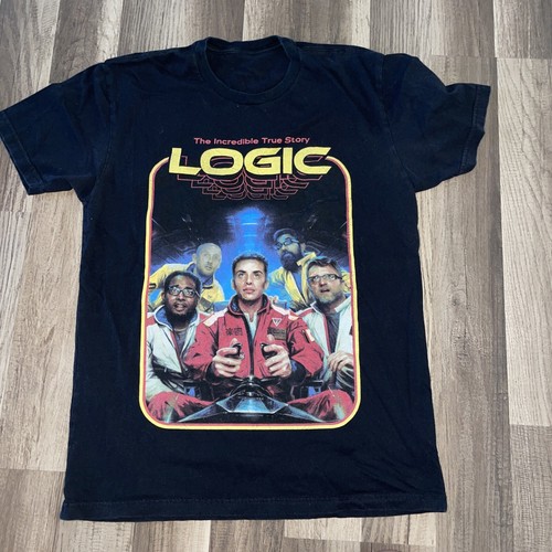 Logic The Incredible True Story T-Shirt Black Medium 19x25.5 | eBay
