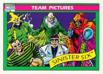 Marvel Universe Series 1 (Impel, 1990 series) #146 Sinister Six NM/M | eBay
