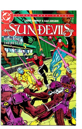 Sun Devils #4 1985 DC Comics | eBay