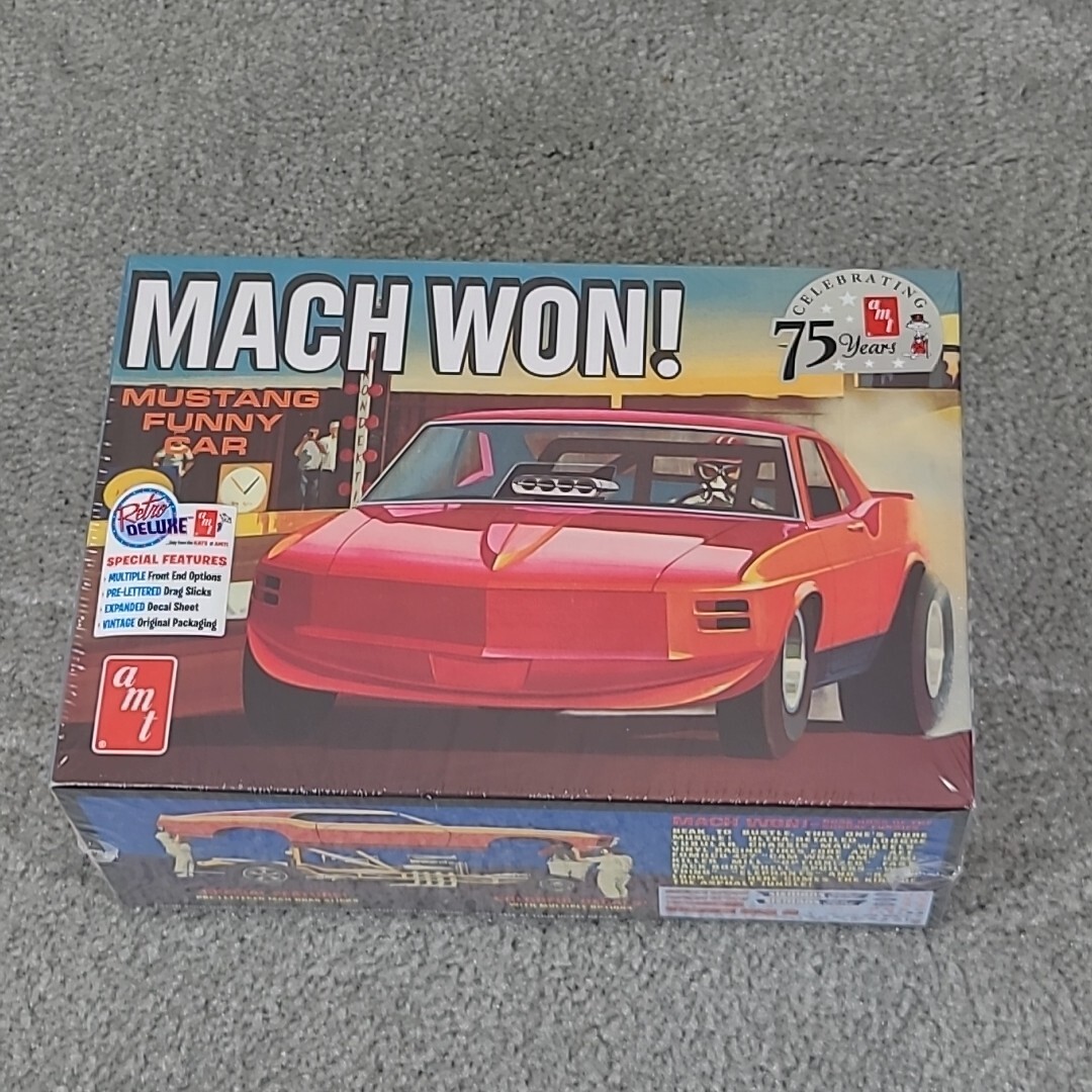 AMT 1970 Ford Mustang Funny Car Mach Won 1/25 Retro Deluxe | eBay