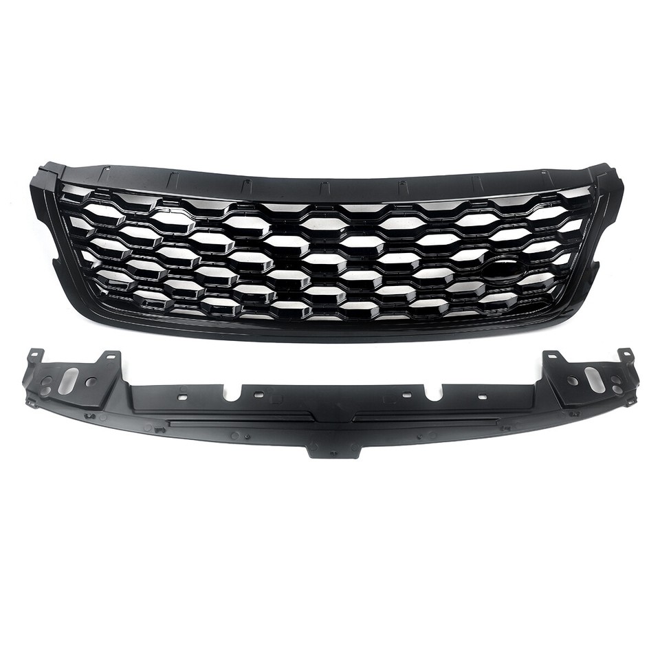 Honeycomb Front Bumper Grille Grill For Land Rover Range Rover Velar ...