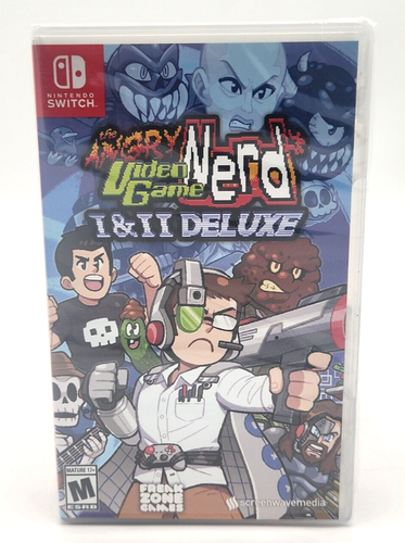 Angry Video Game Nerd I & II Deluxe Edition (Nintendo Switch, 2022) New ...