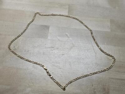 Gold Figaro Chain 10K Yellow Gold 8.8g (SH2016278) | eBay
