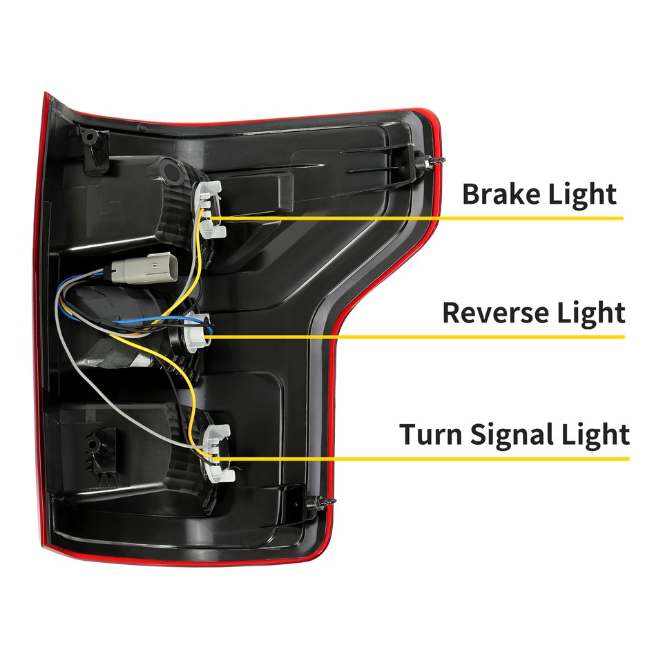 Left Driver Side Tail Light Brake Lamp For Ford F150 F-150 Pickup 2018 ...