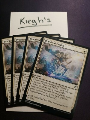 Mtg Practiced Tactics x4 | eBay