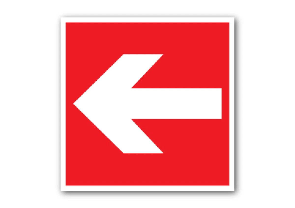 Left Red Arrow