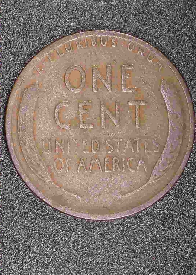 1925 Lincoln Wheat Penny "L" in Liberty Touching Rim, Error no mint ...
