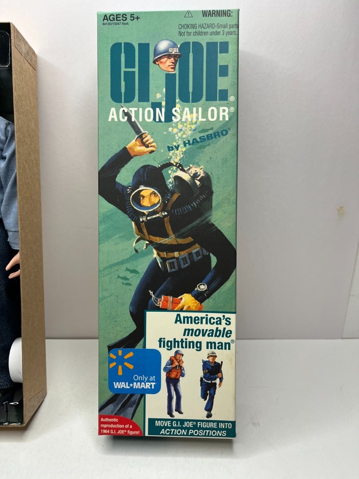 HASBRO G.I. JOE 2008 12" WALMART EXCLUSIVE ACTION SAILOR FIGURE NEW IN ...