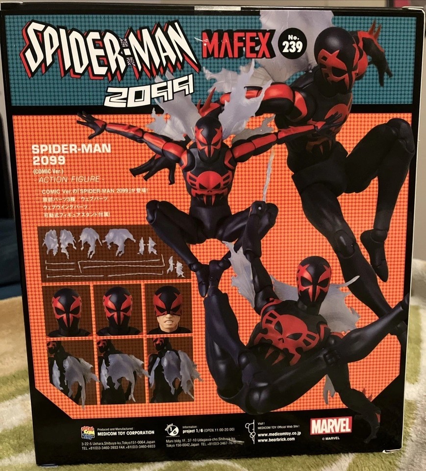MAFEX No.239 Spider-Man 2099 (Comic Ver.) Figure | eBay