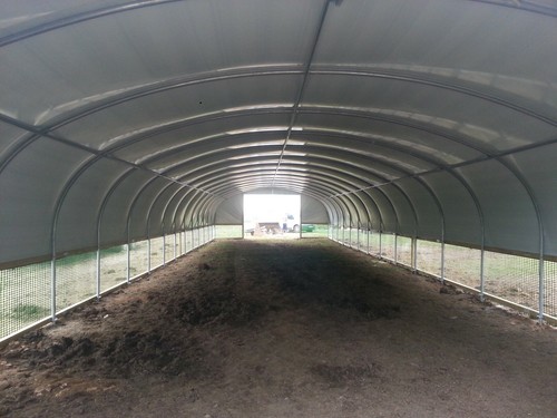 Livestock Shelter Sheep House Polytunnel Field Barn – 21ft Wide Sheep ...