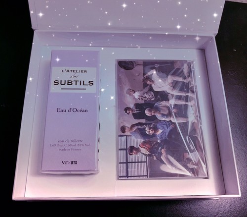 BTS X VT Perfume Bois JK Version.l'atelier Subtils 15 Postcard Incl for ...