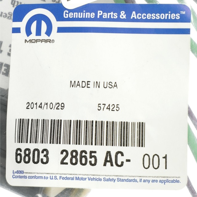 Genuine Mopar Wiring-fan Module-radiator Cooling 68032865AC for sale ...