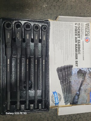 Matco Tools 5 Piece Socket Sledges Set, Air Hammer | 21mm | Metric ...